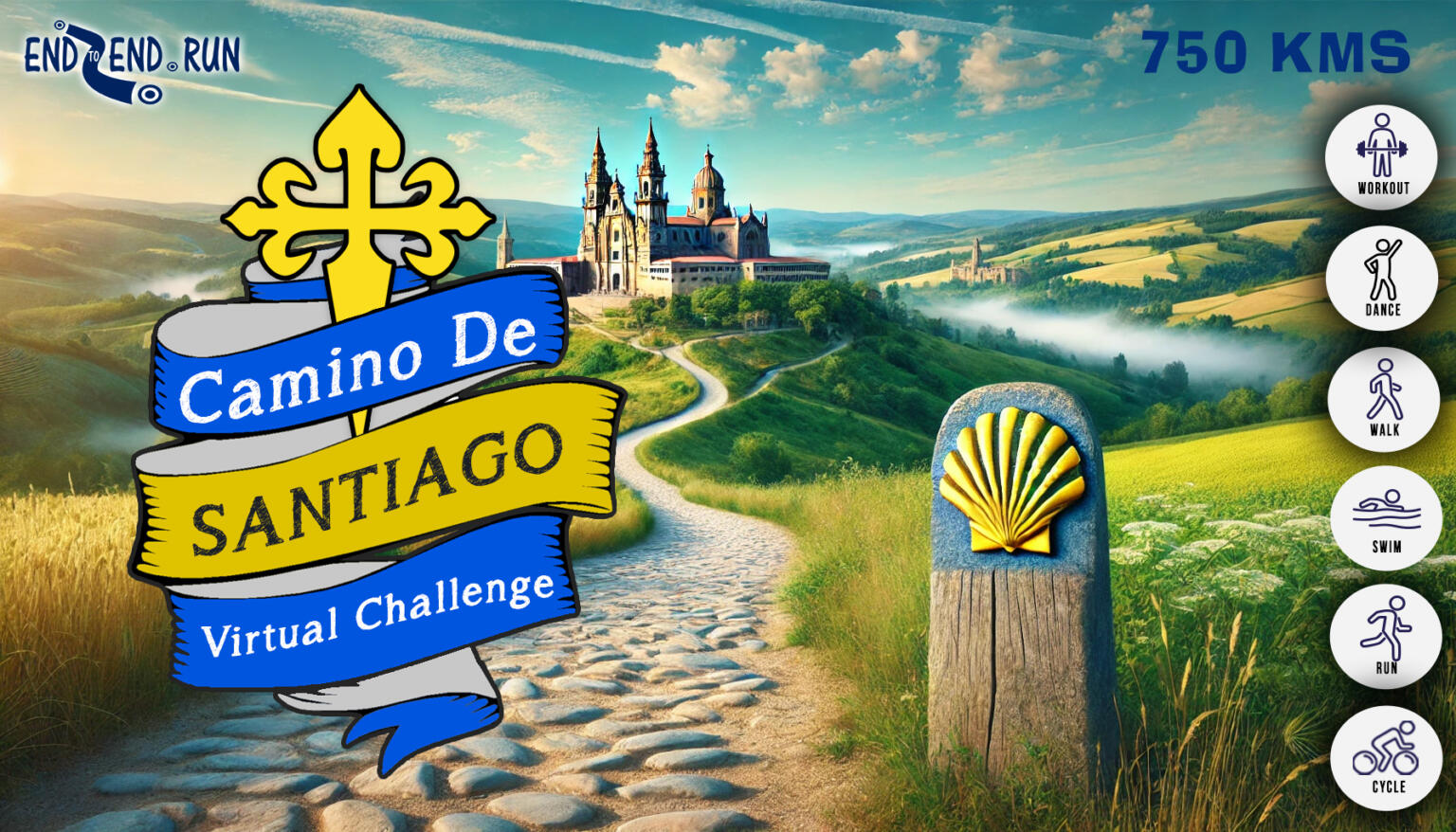 Virtual Walking Challenges - End To End Virtual Challenges